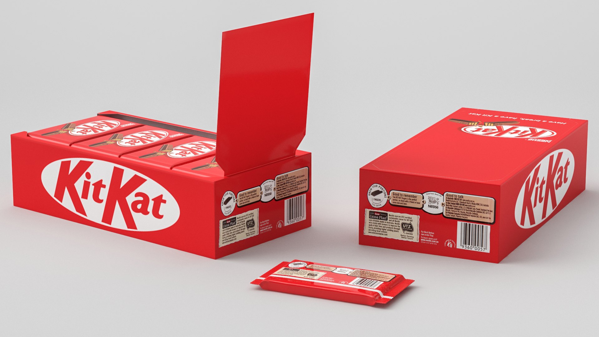 Kit Kat Kitkat 3D Model - TurboSquid 1690730