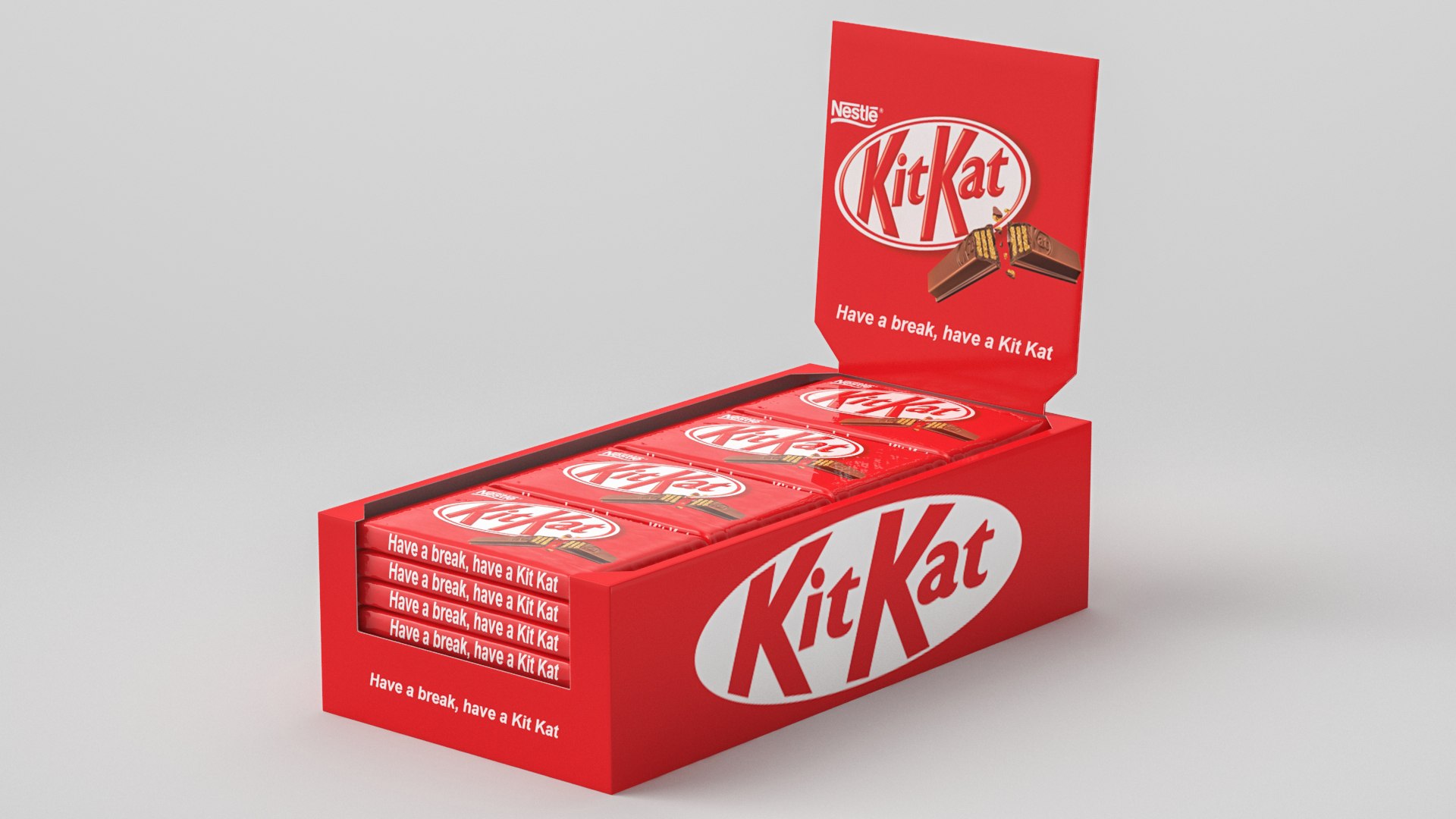 Kit Kat Kitkat 3D Model - TurboSquid 1690730