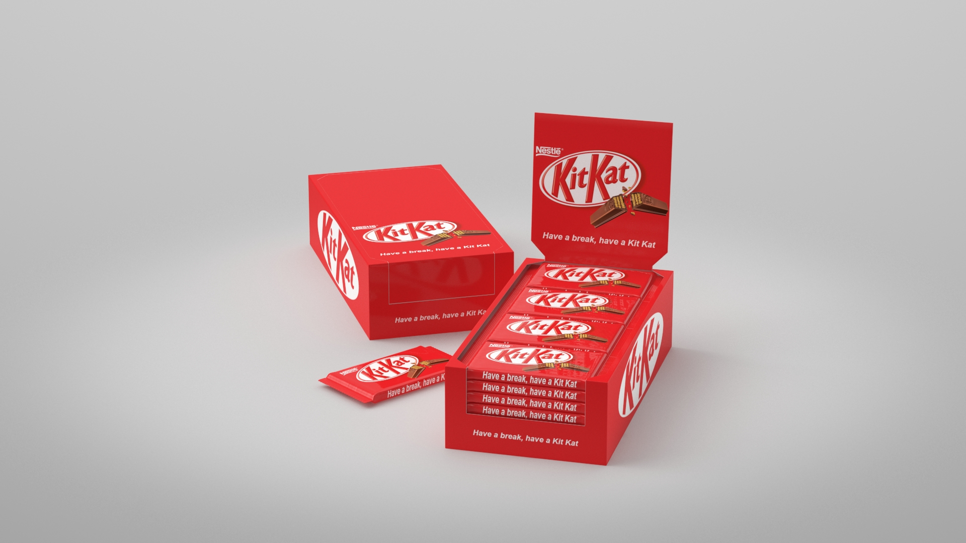 Kit Kat Kitkat 3D Model - TurboSquid 1690730
