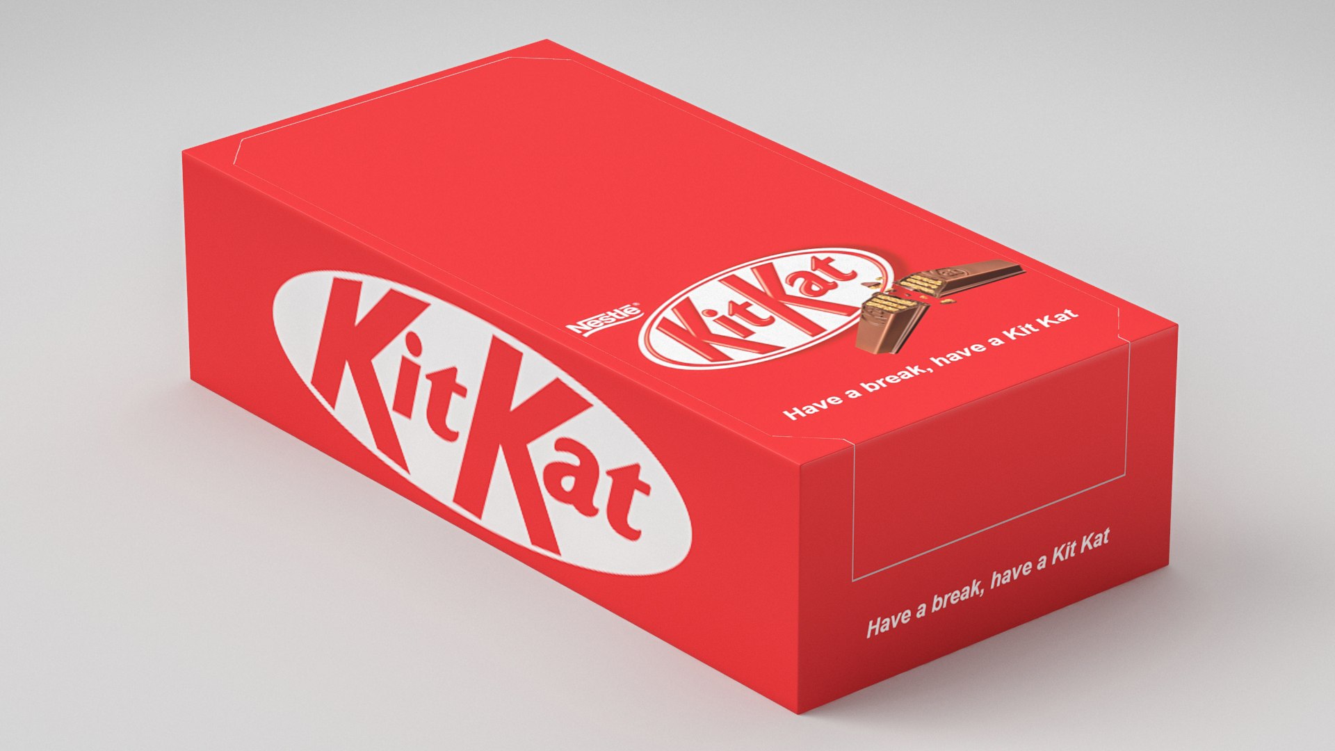 Kit Kat Kitkat 3D Model - TurboSquid 1690730