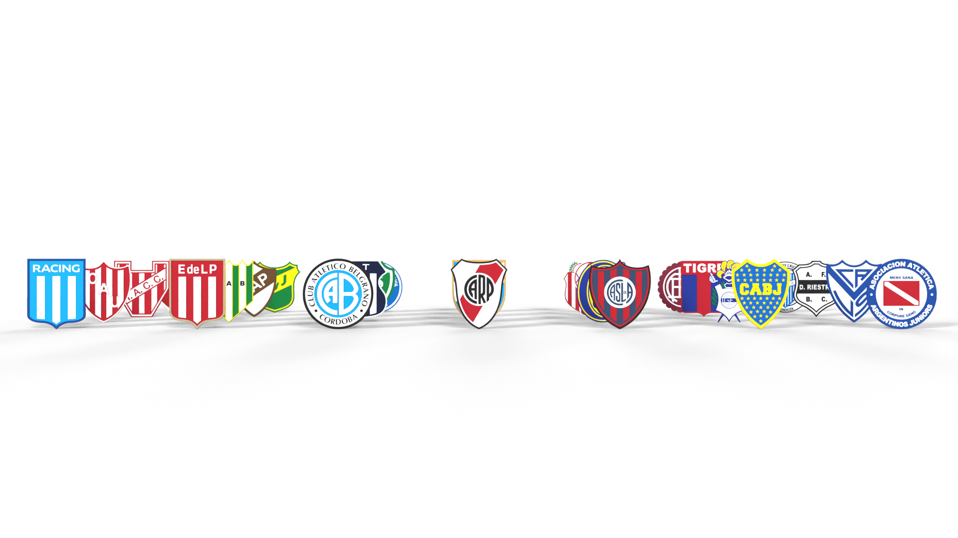 3D Argentina 1st division soccer team shield pack - TurboSquid 2166005