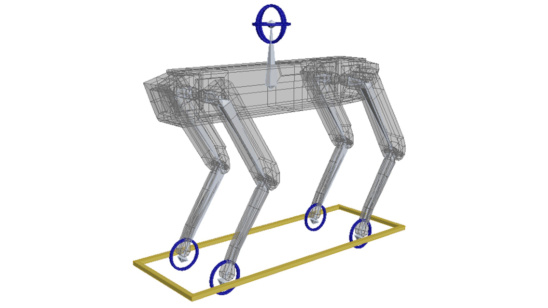 3D Robot Dog Military Low Poly Rigged Model - TurboSquid 2018217