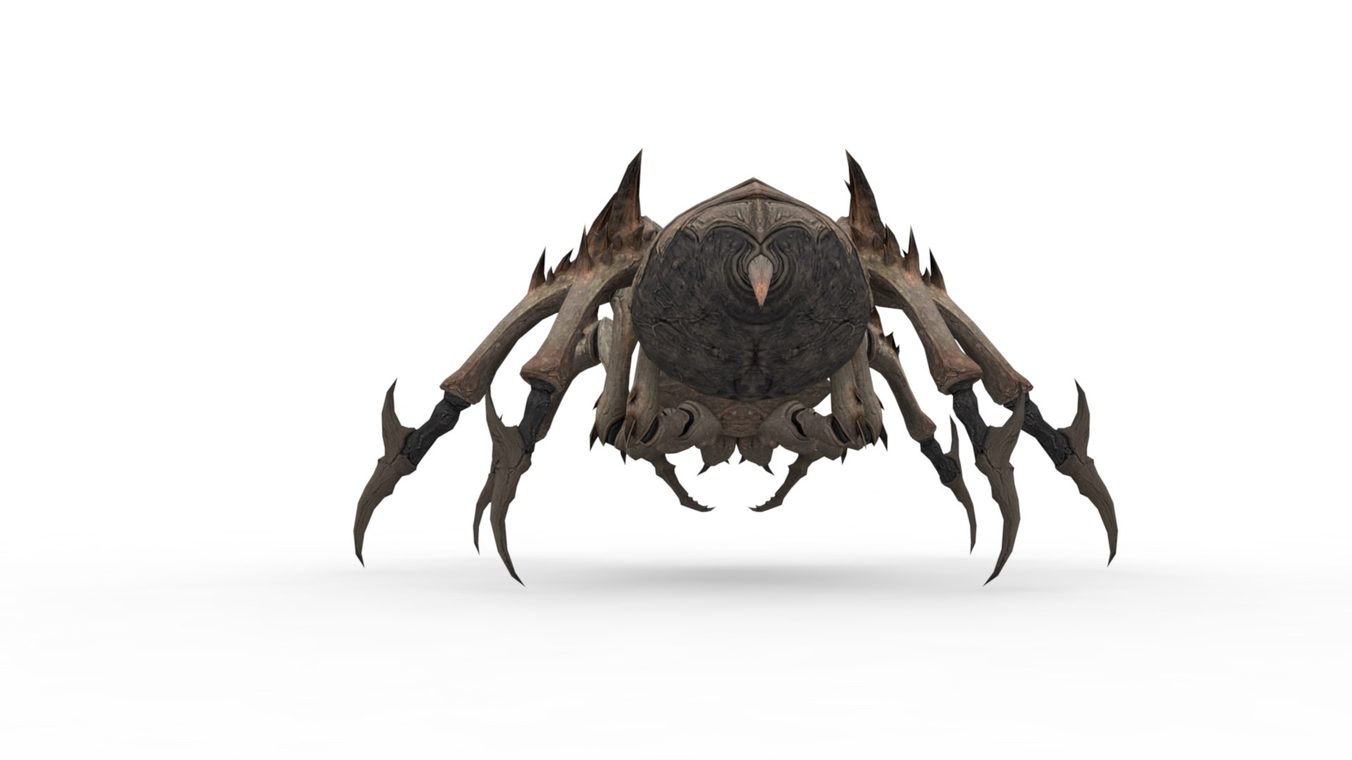 3D Mount Spider Rigged Low-poly 3D Model - TurboSquid 2159894