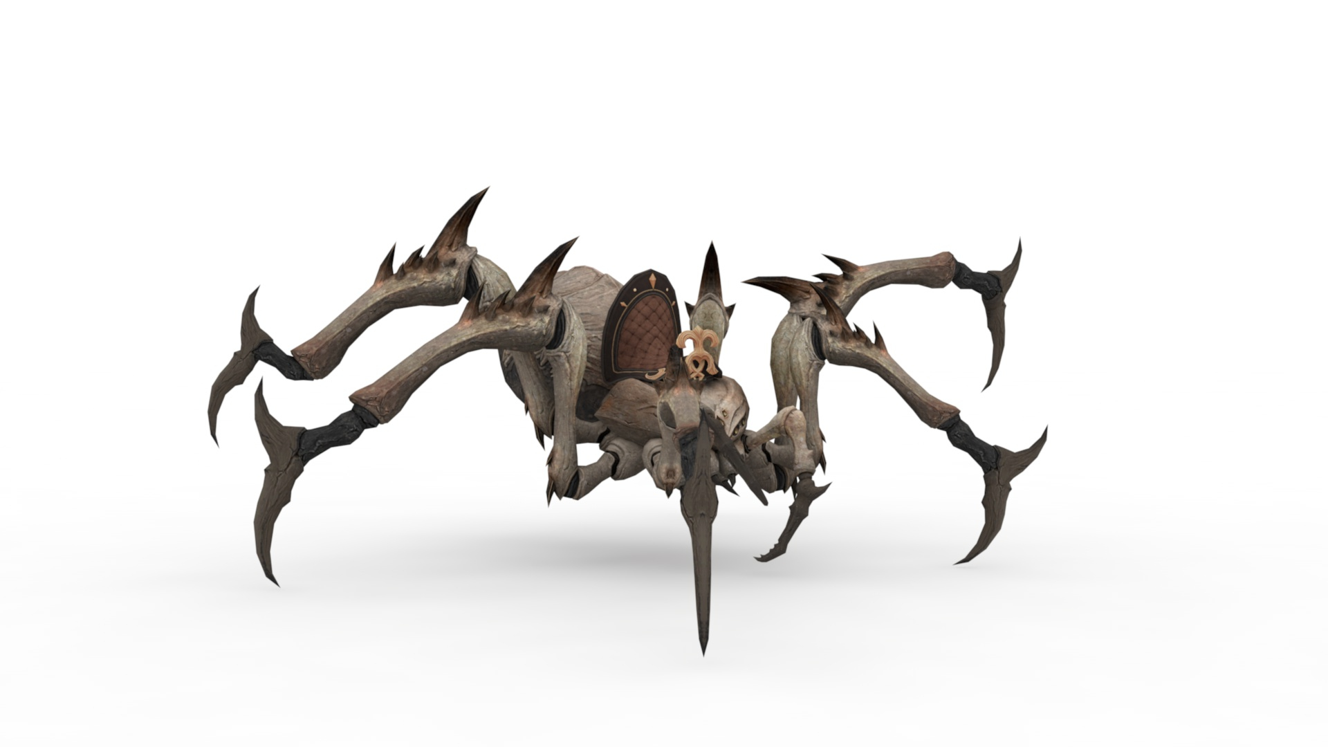 3D Mount Spider Rigged Low-poly 3D Model - TurboSquid 2159894