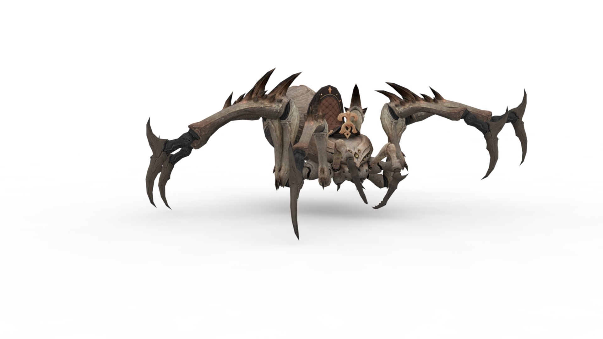 3D Mount Spider Rigged Low-poly 3D Model - TurboSquid 2159894
