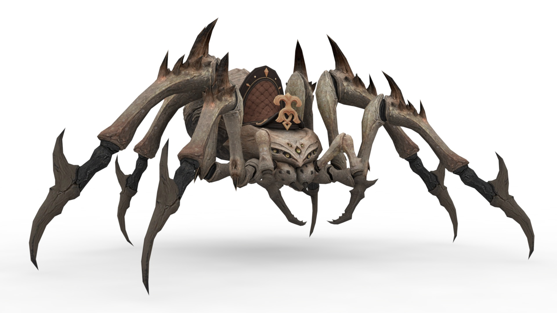3D Mount Spider Rigged Low-poly 3D Model - TurboSquid 2159894