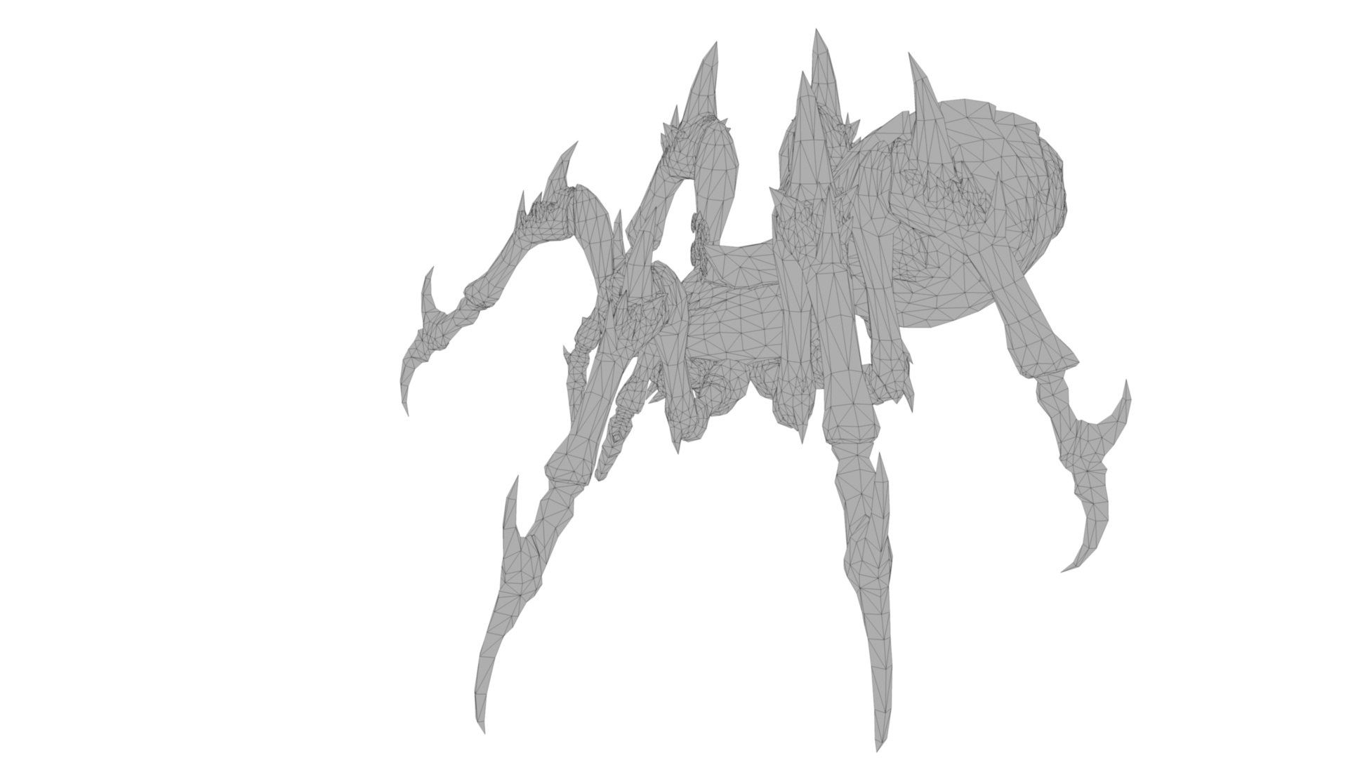 3D Mount Spider Rigged Low-poly 3D Model - TurboSquid 2159894