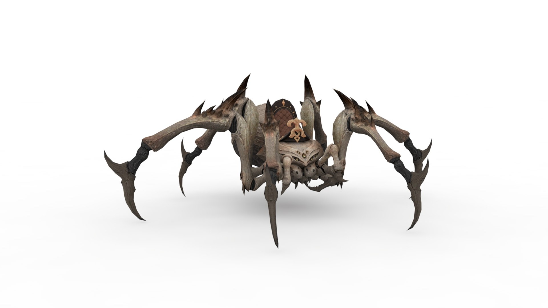 3D Mount Spider Rigged Low-poly 3D Model - TurboSquid 2159894