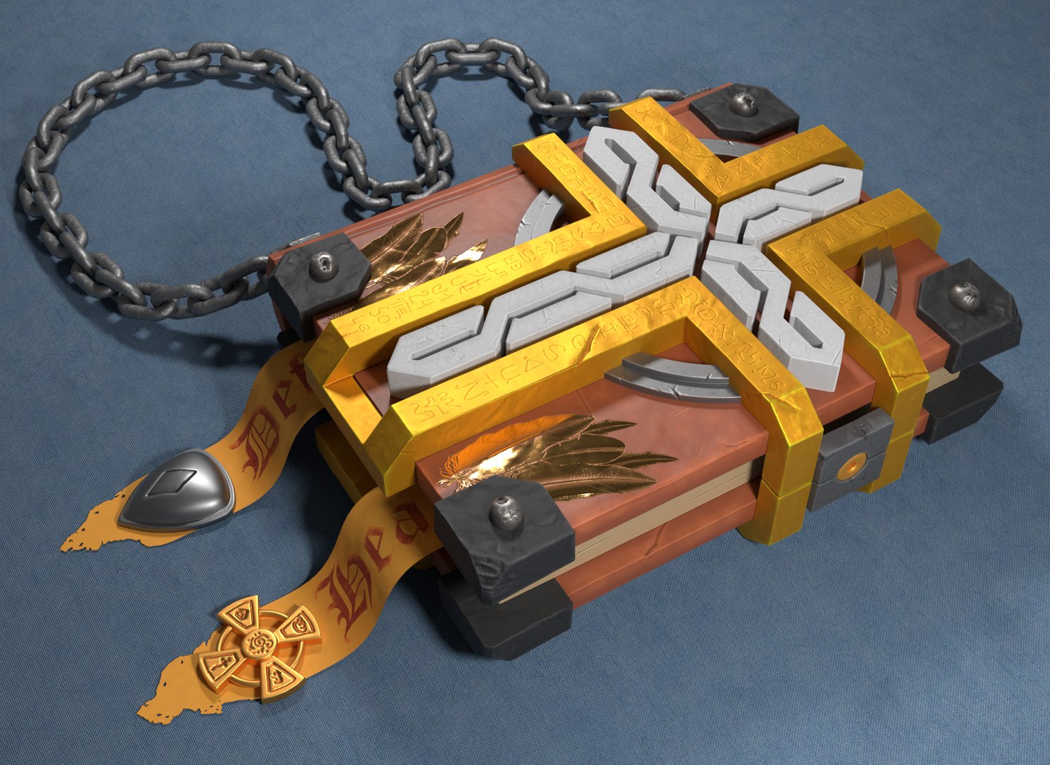 Stylized Spell Book 3D Model - TurboSquid 1685717