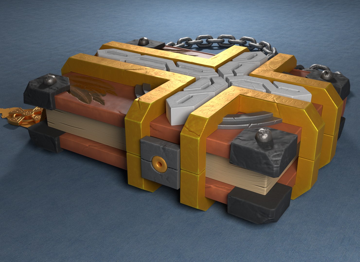 Stylized Spell Book 3D Model - TurboSquid 1685717