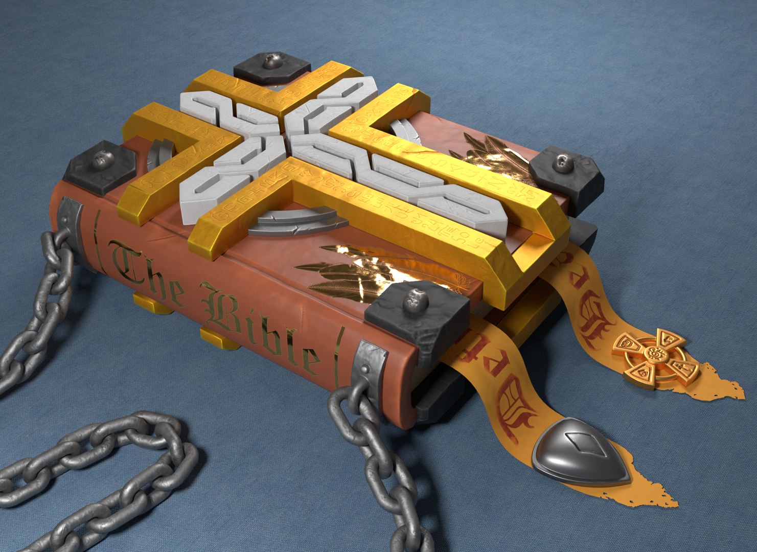 Stylized Spell Book 3D Model - TurboSquid 1685717