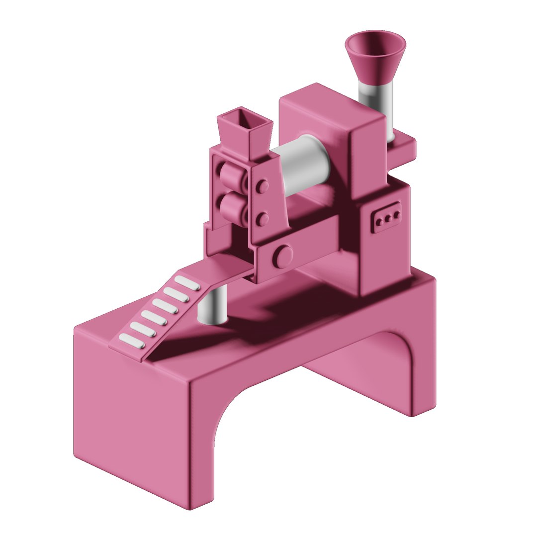 Food Processing Machinery Toy 3D Model - TurboSquid 2130297