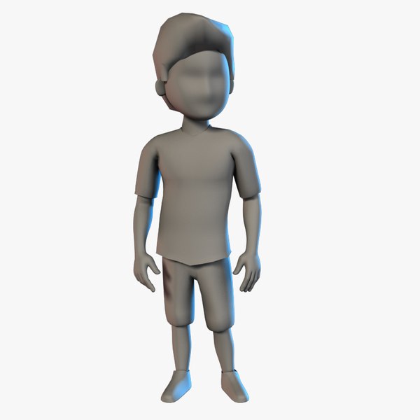 Boy character 3D model - TurboSquid 1305931