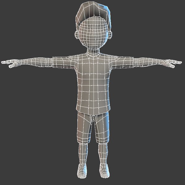 Boy character 3D model - TurboSquid 1305931