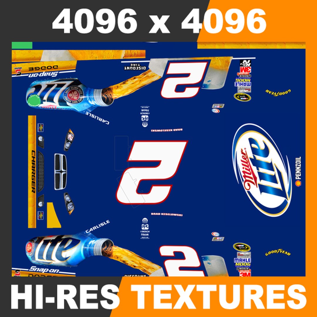 dxf nascar 2012 brad keselowski