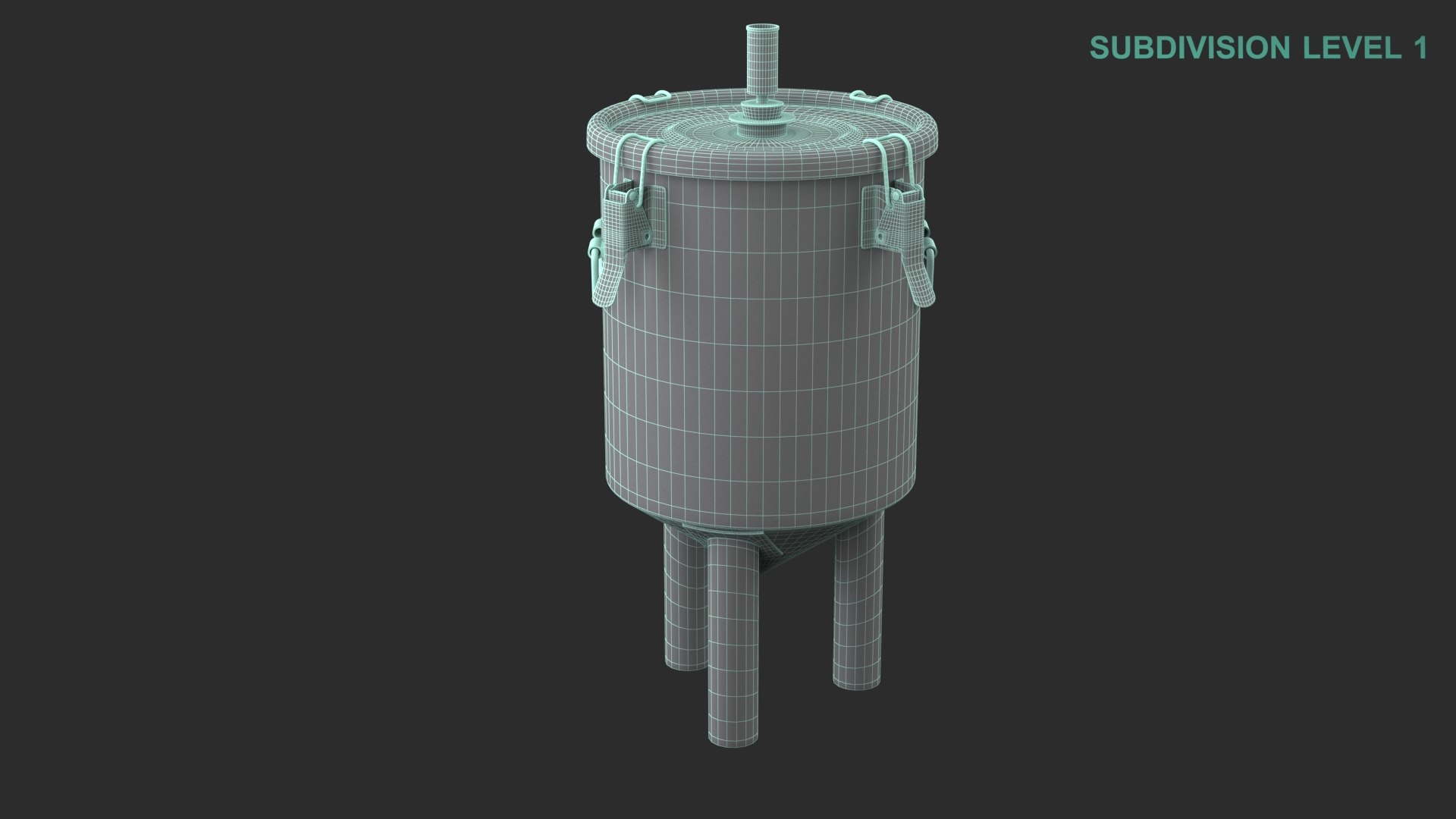 Fermentation Tank 3D Model - TurboSquid 1998641