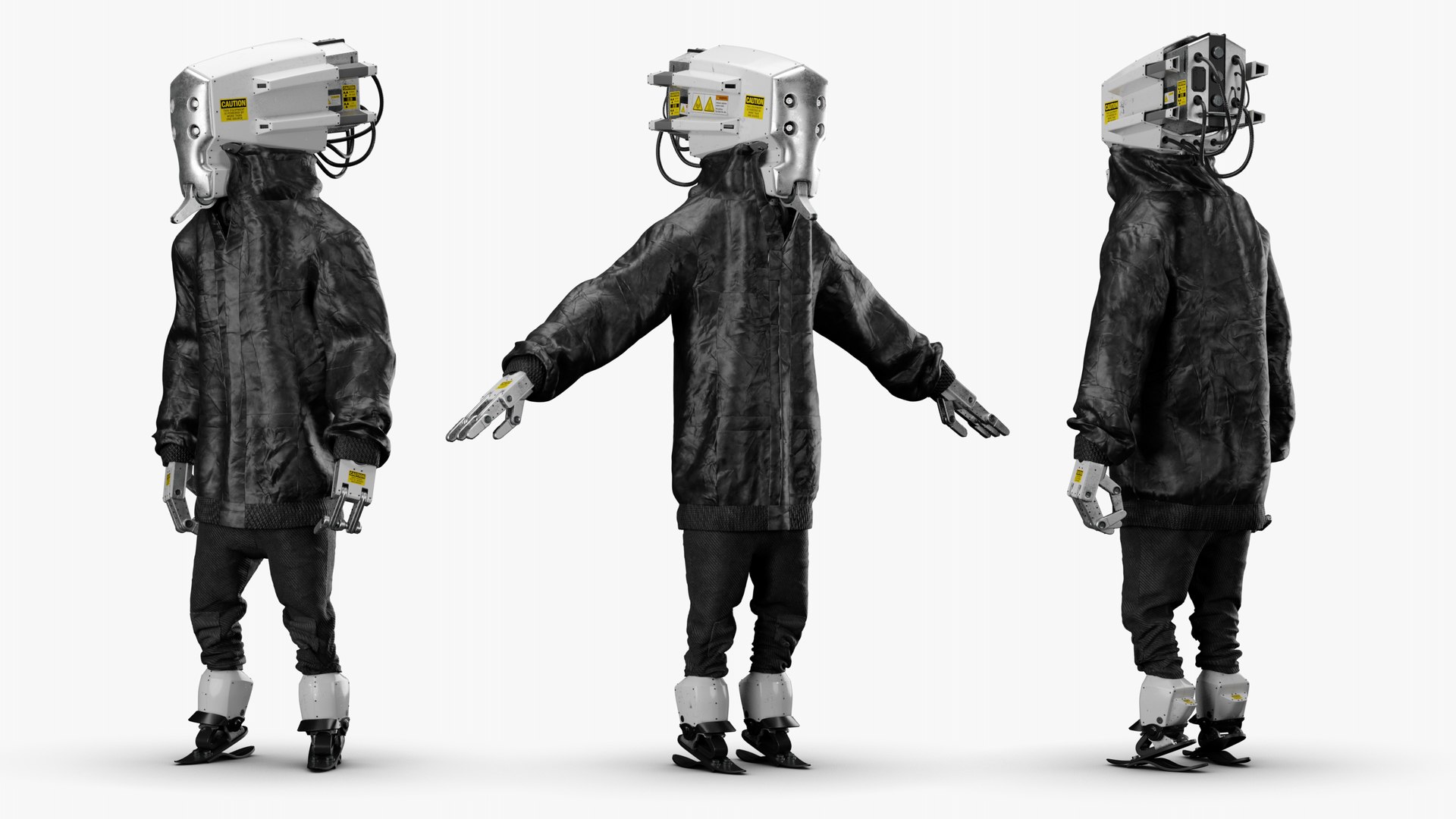 3D Urban Robot Model - TurboSquid 1866891