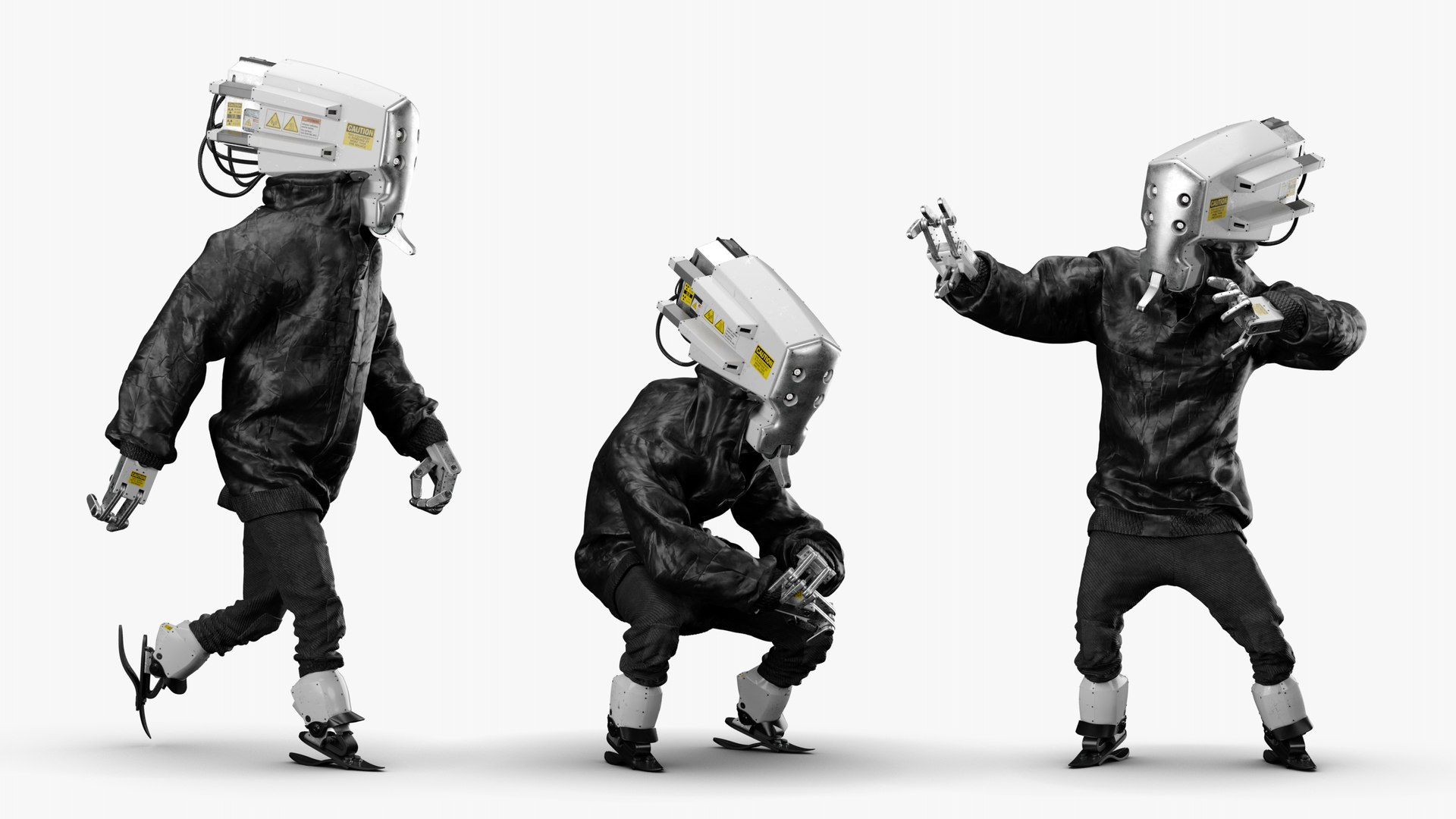 3D Urban Robot Model - TurboSquid 1866891