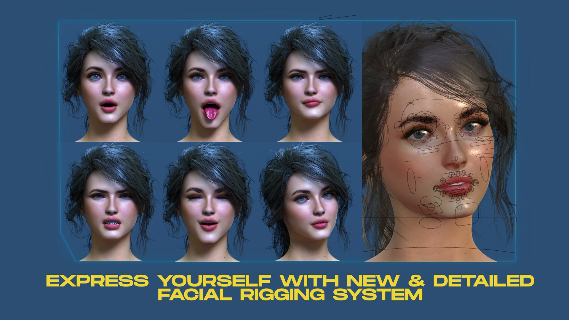 Realistic Female Character Game Ready - Fireheart 3D Model - TurboSquid ...