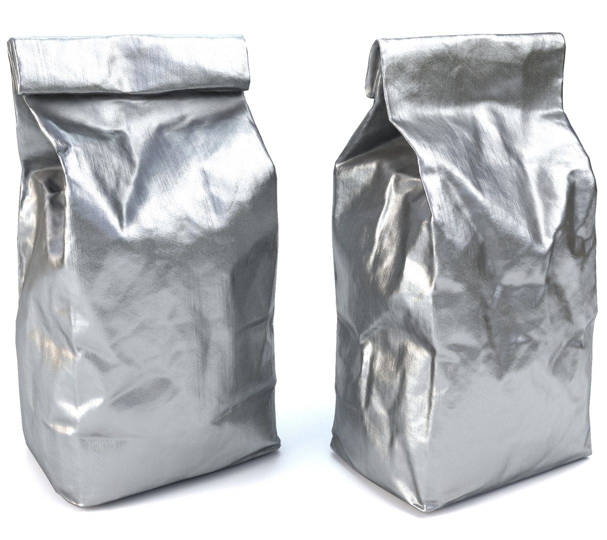 Foil Food Packaging Pbr 3D Model - TurboSquid 1293361