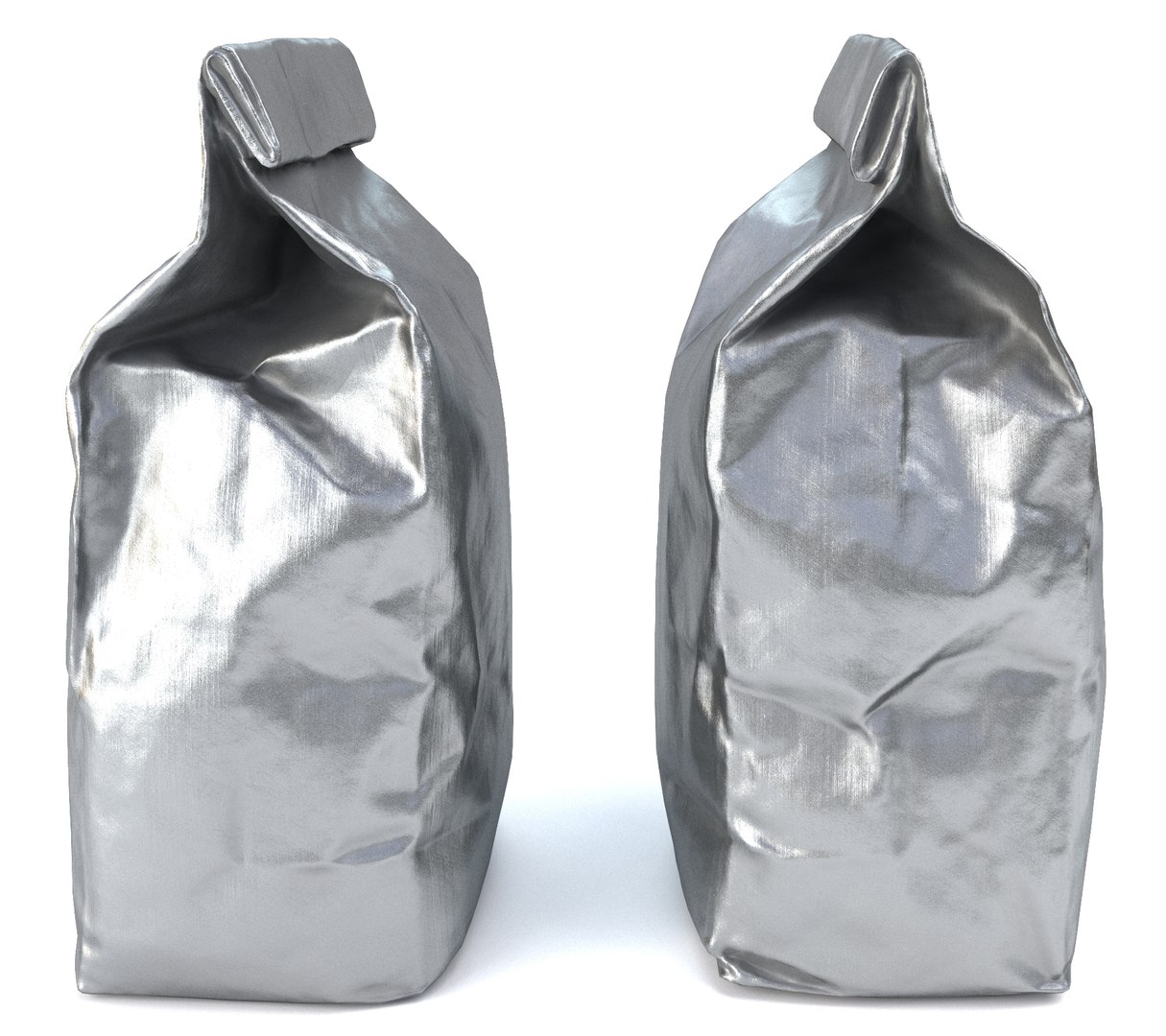 Foil Food Packaging Pbr 3D Model - TurboSquid 1293361
