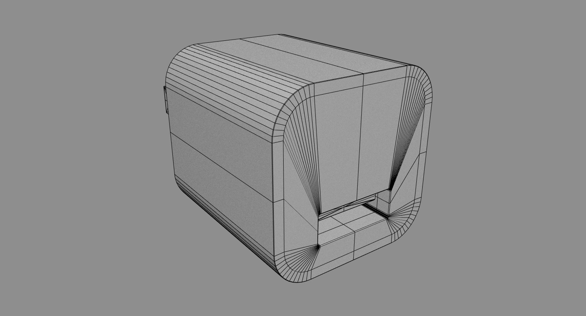 3d model ac power adapter