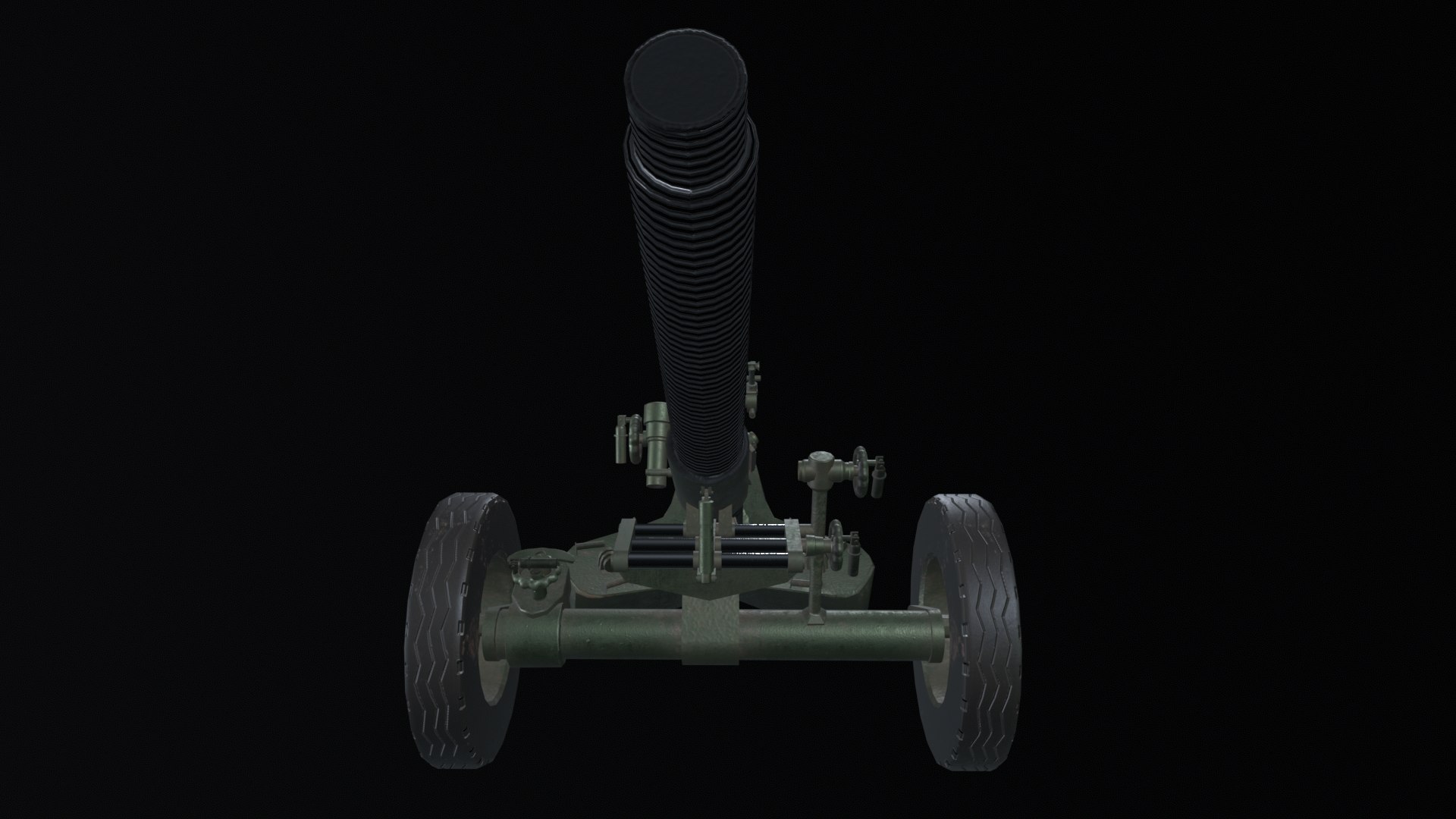 3D Asset - Army - MO 120RT 61 Mortar - 3D MODEL Low-poly - TurboSquid ...