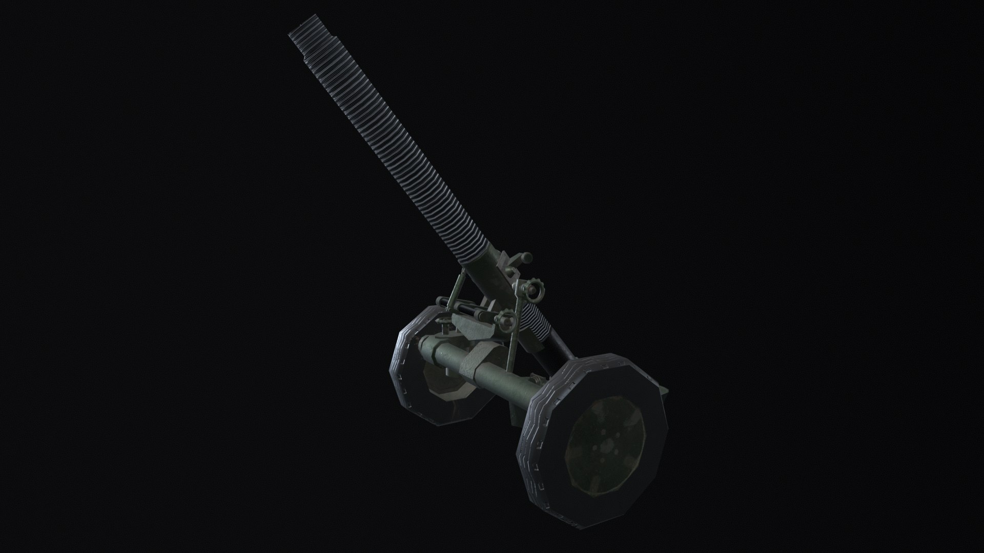 3D Asset - Army - MO 120RT 61 Mortar - 3D MODEL Low-poly - TurboSquid ...