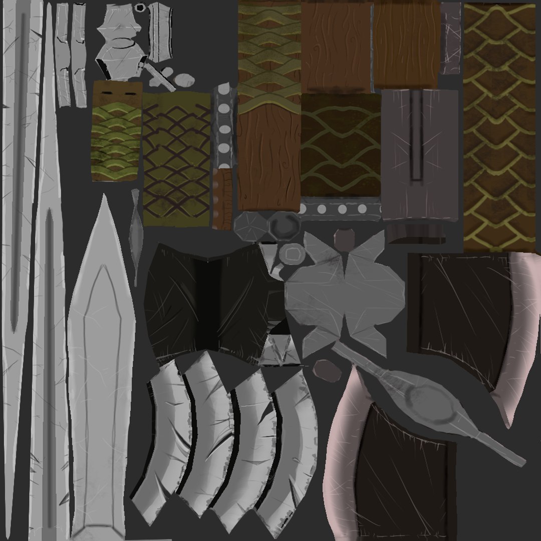 Stylized Fantasy Weapons Pack 3D Model - TurboSquid 2402168