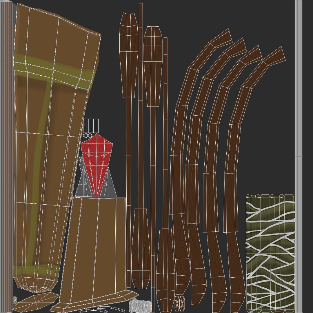 Stylized Fantasy Weapons Pack 3D Model - TurboSquid 2402168