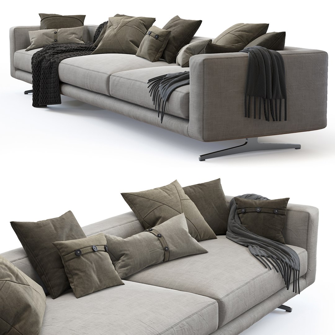 3D flexform sofa campiello - TurboSquid 1568111