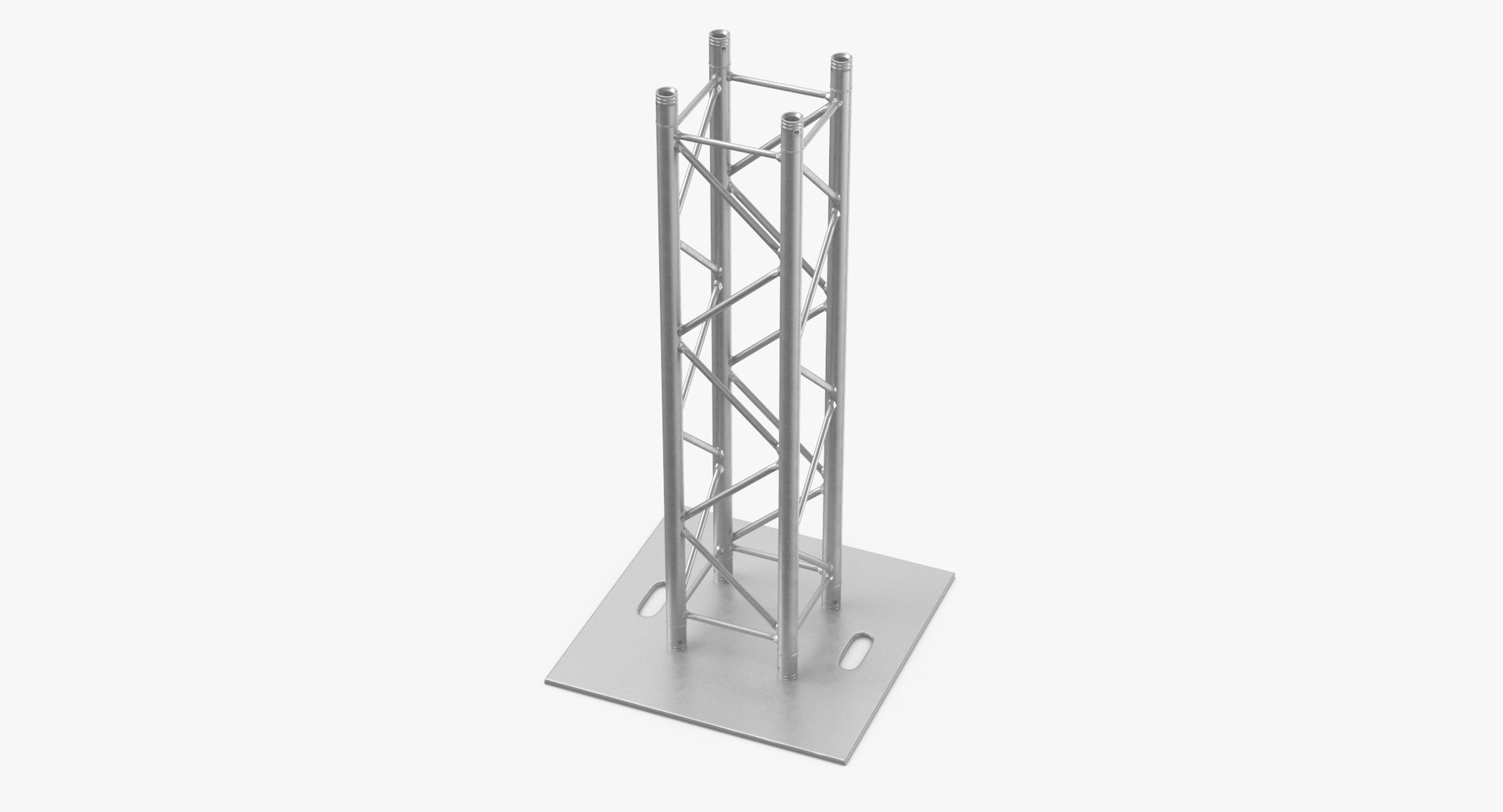 3D Stage Truss Pillar 01 Model - TurboSquid 1220929