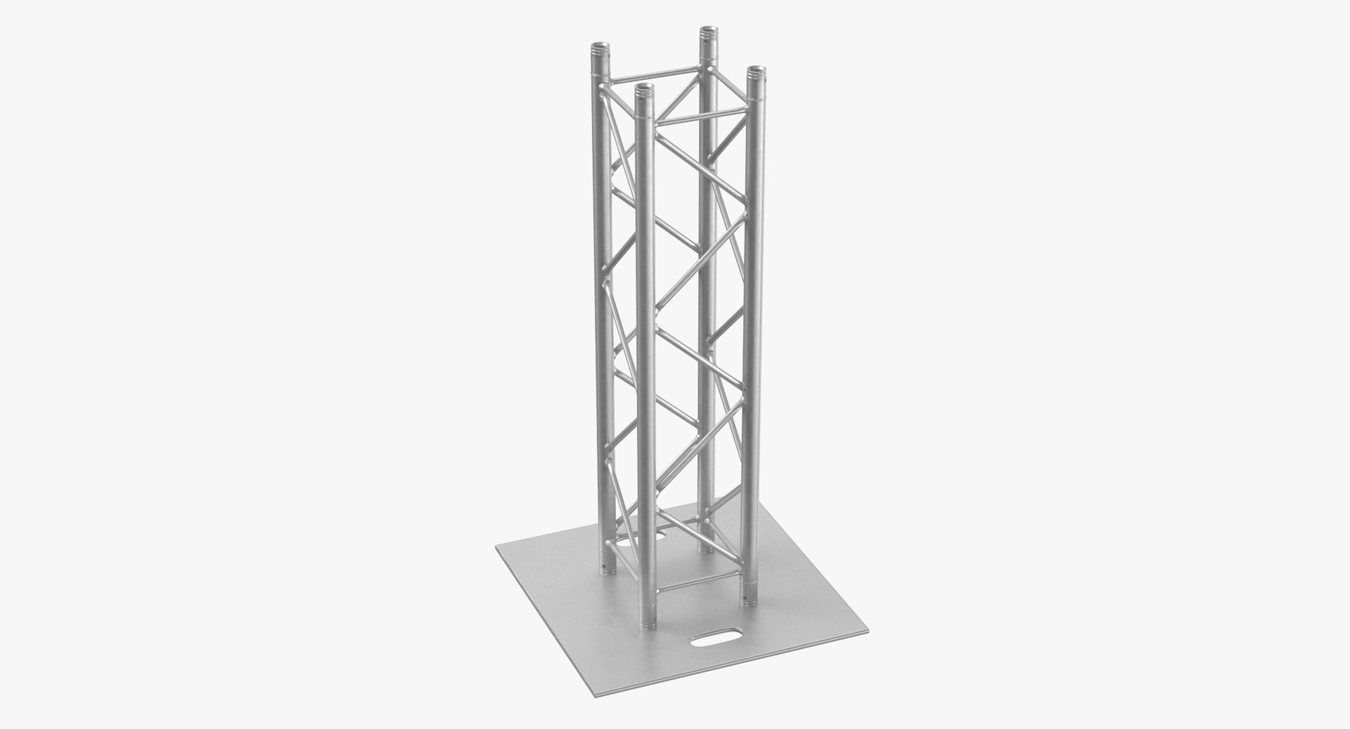 3D stage truss pillar 01 model - TurboSquid 1220929