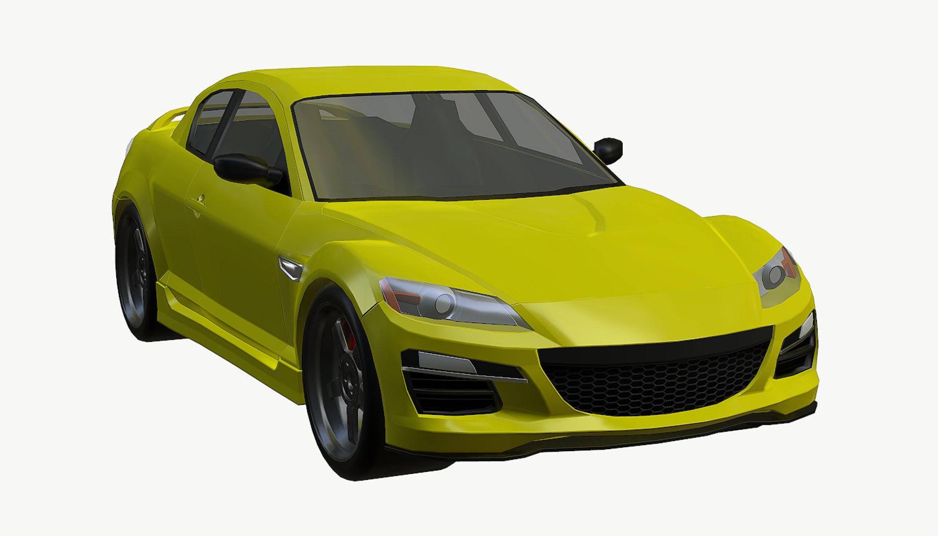 3d mazda rx8