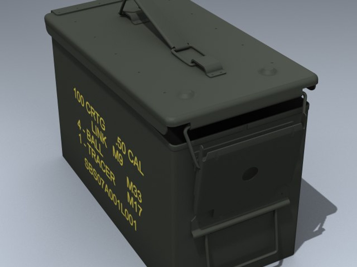 Army Ammunition 3d Model