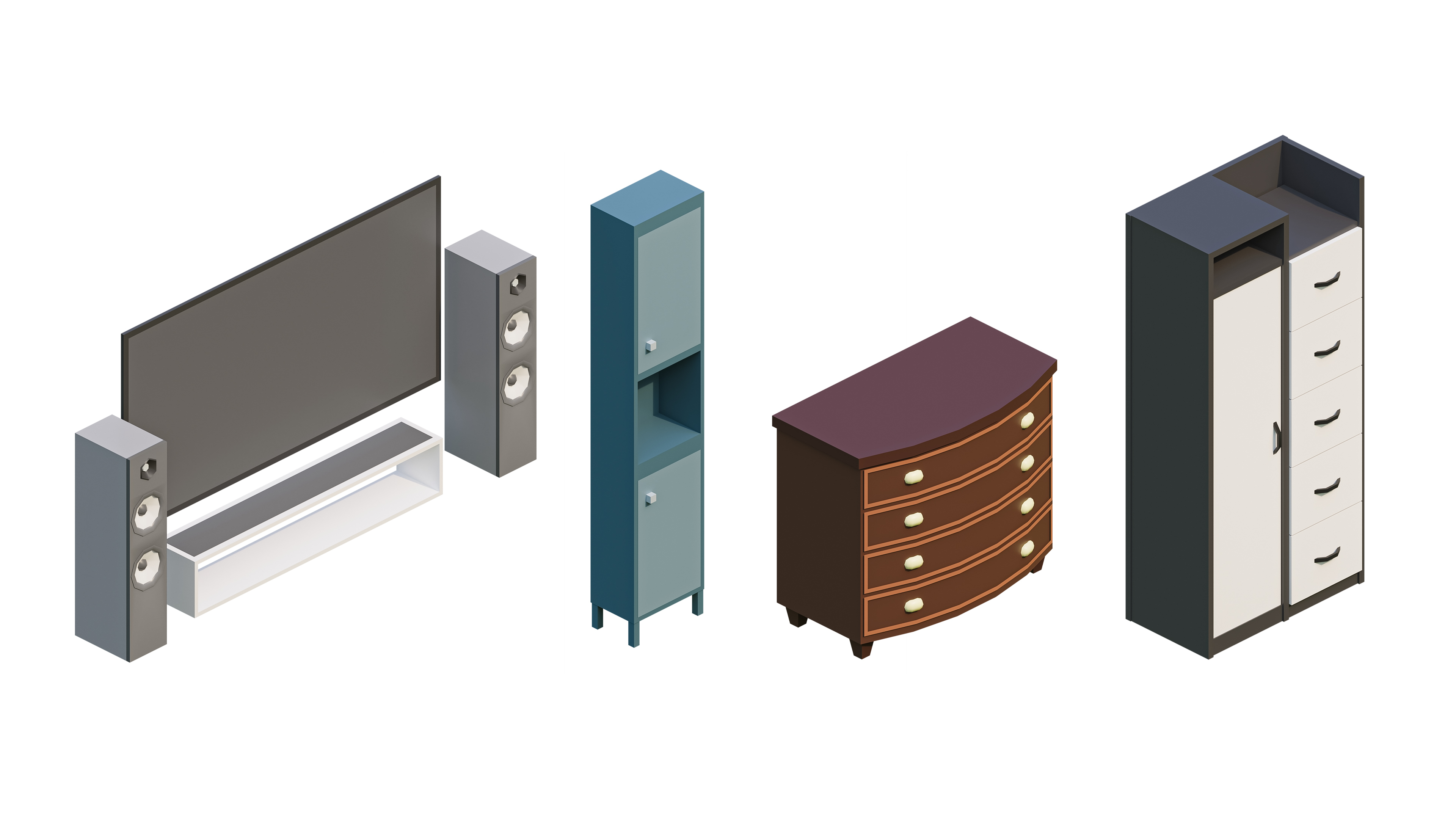 modelo 3d Muebles GRATIS gratis - TurboSquid 2098569