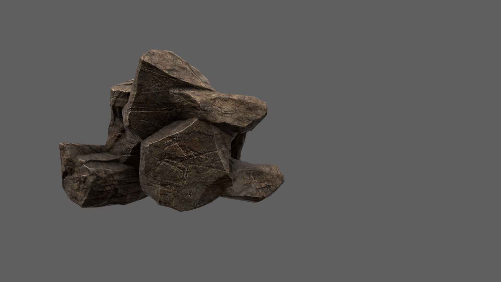 3d rock model