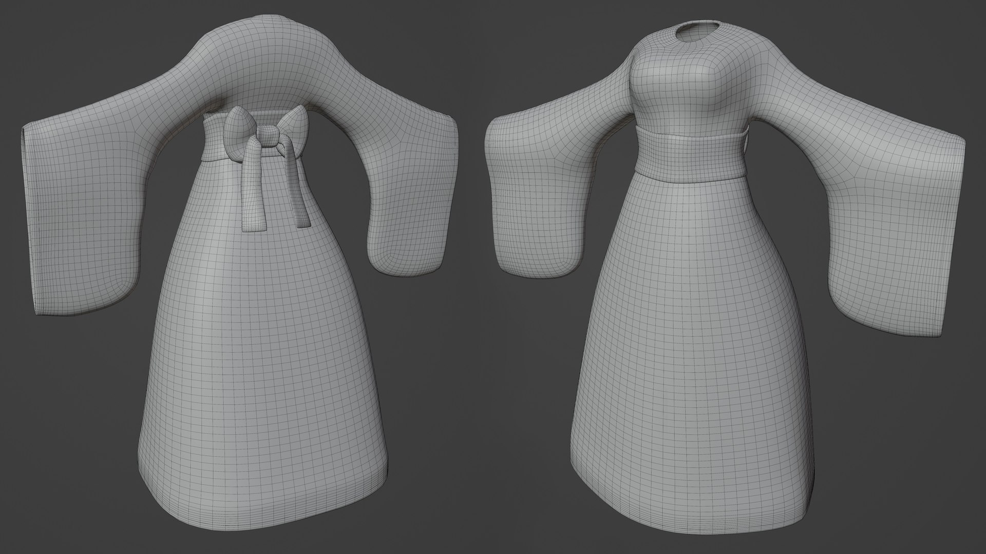 Chinese Traditional Hanfu Model - TurboSquid 1956542