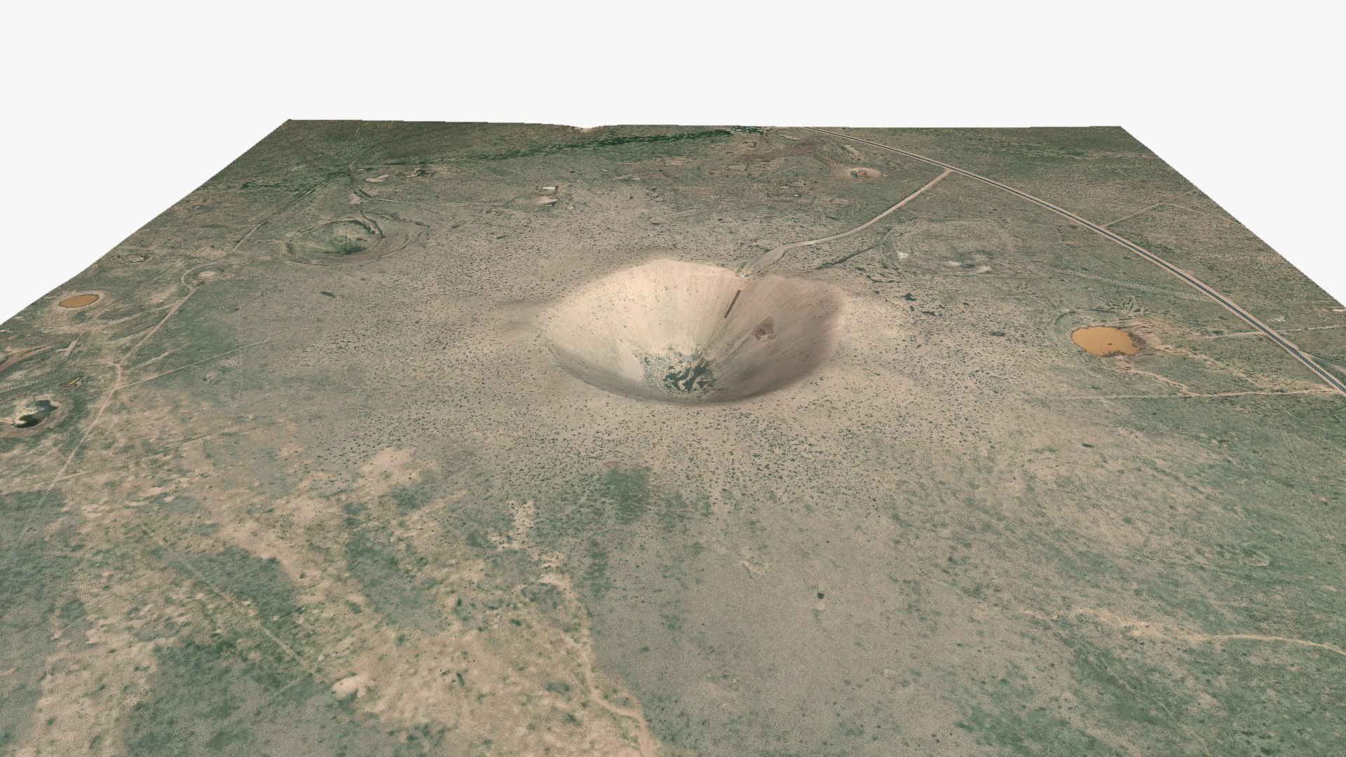 3D Sedan Crater Model - TurboSquid 2356547