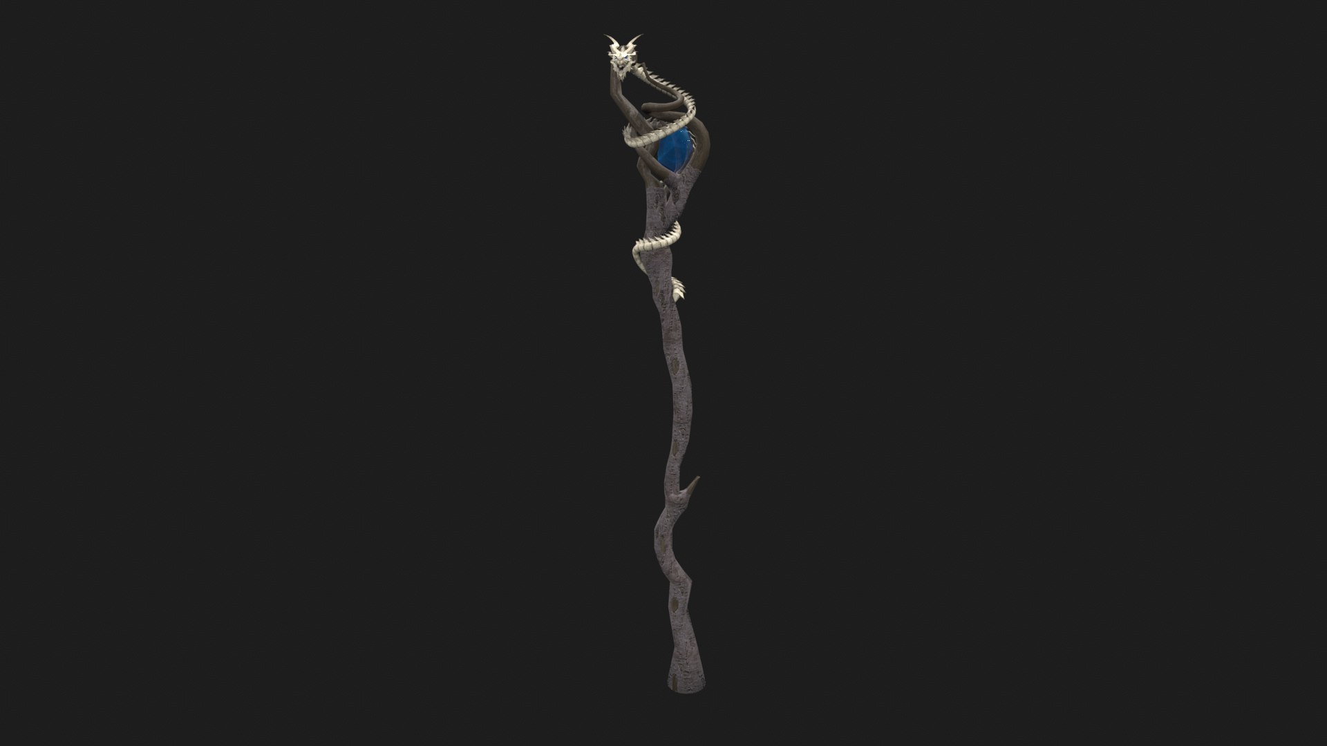 3D Medieval Staff 03 - TurboSquid 2326133