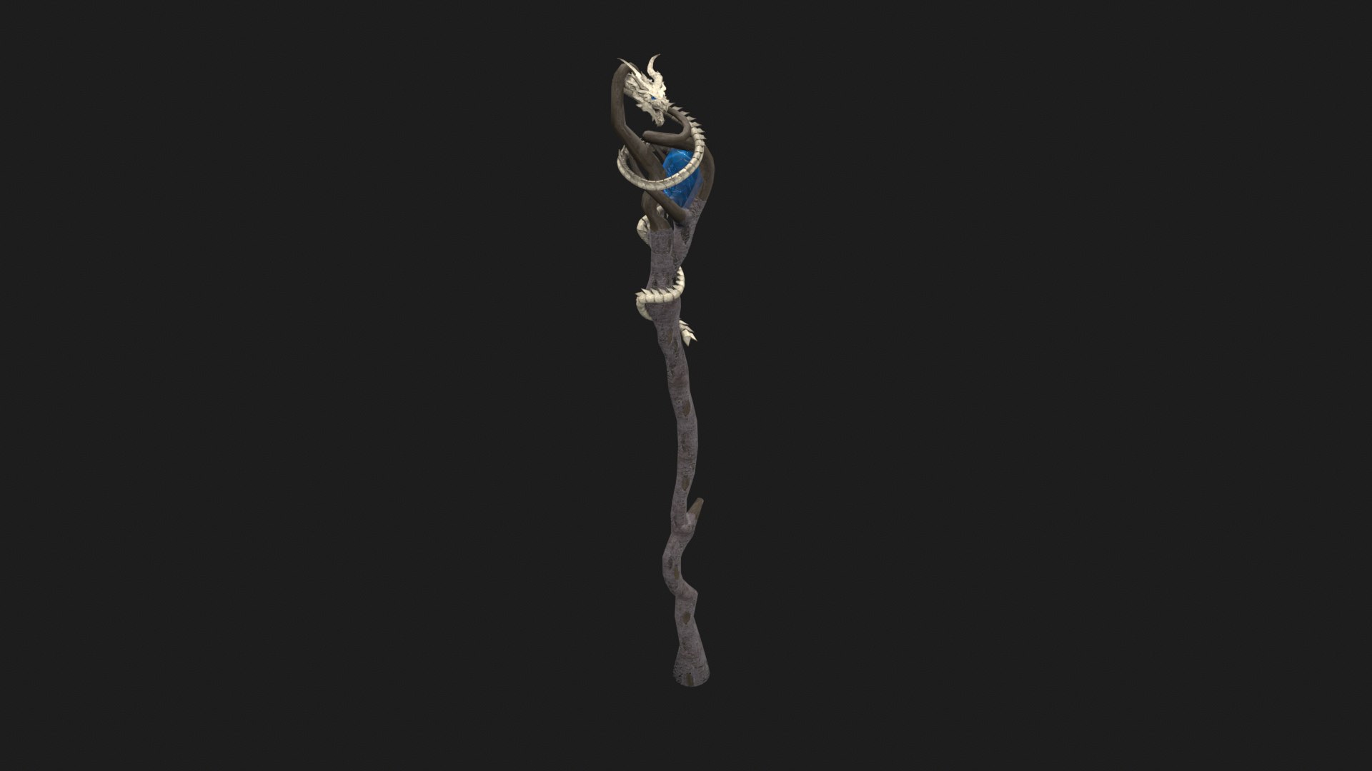 3D Medieval Staff 03 - TurboSquid 2326133