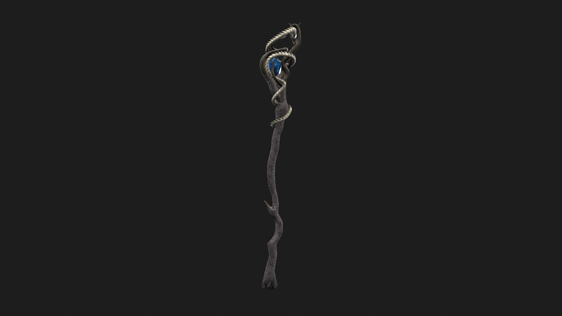3D Medieval Staff 03 - TurboSquid 2326133
