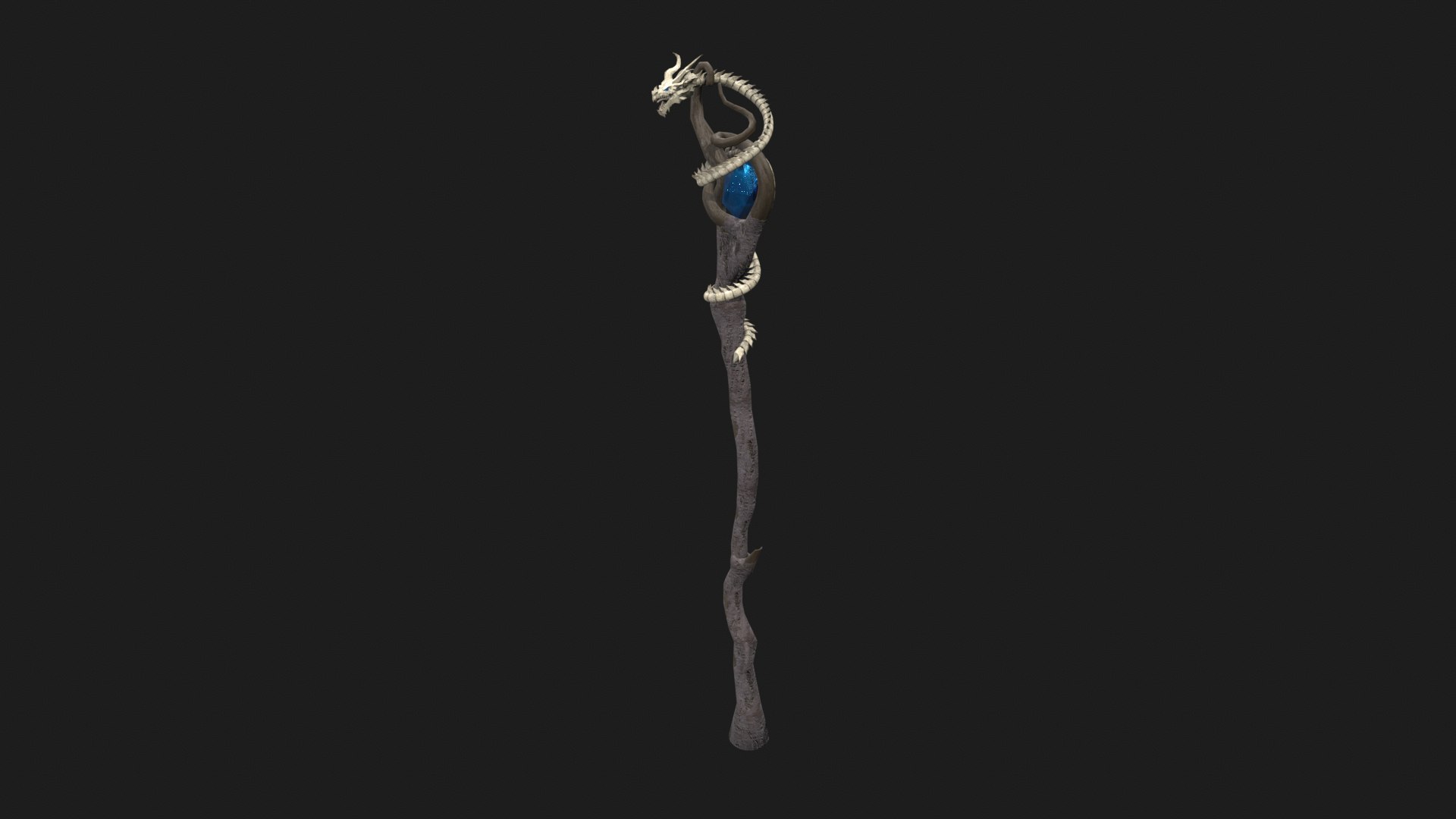 3D Medieval Staff 03 - TurboSquid 2326133