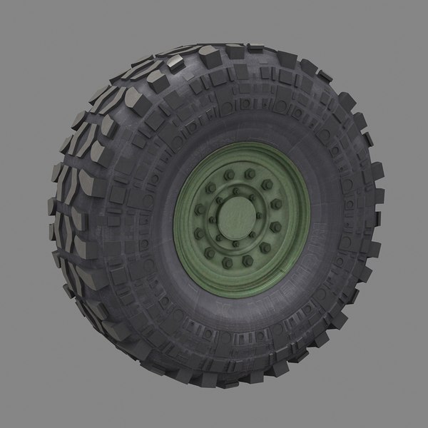 Military vehicle Tyre 3D model - TurboSquid 1919504