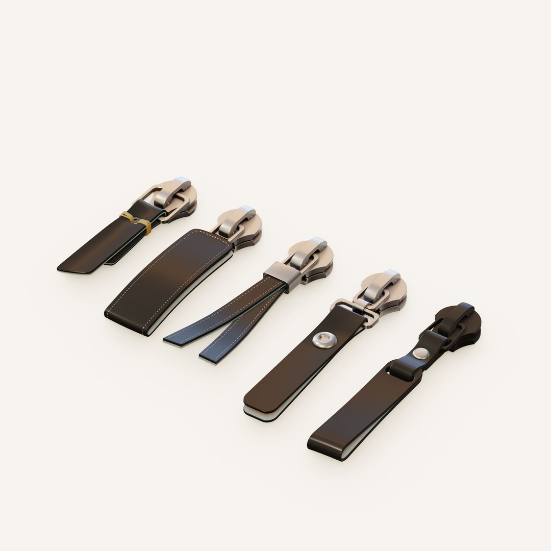 3D Zipper Slider - TurboSquid 1965346