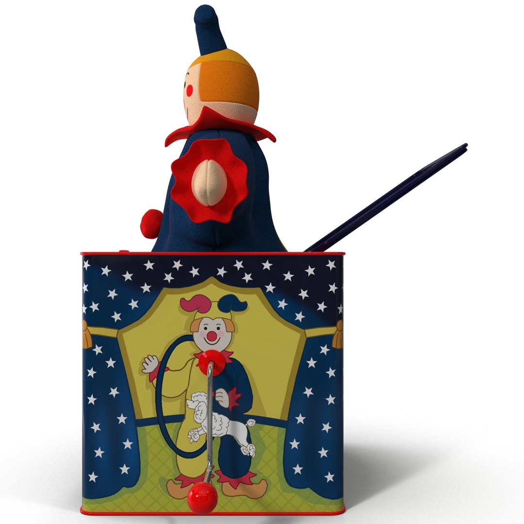 Jack Box Toy 3d Model