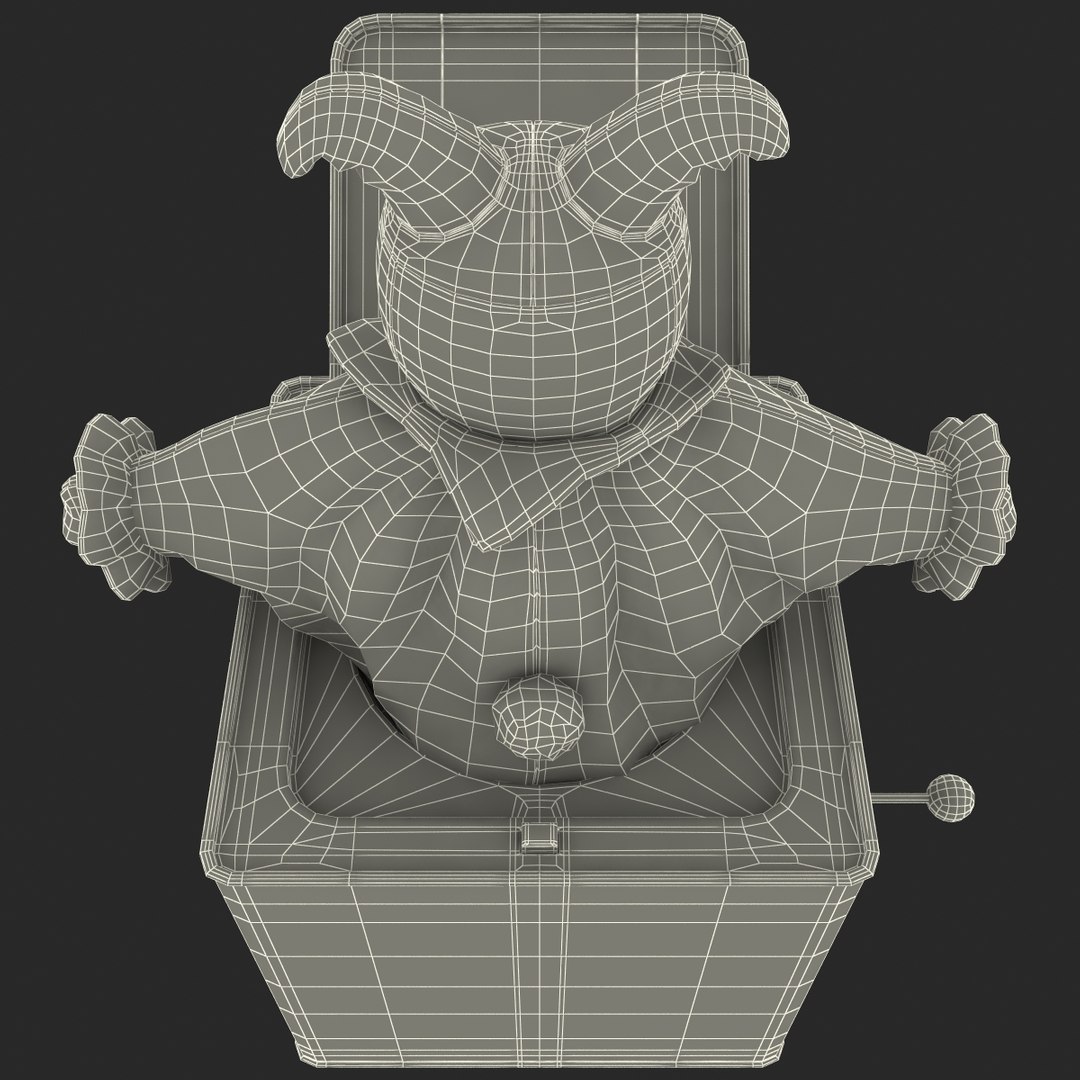jack box toy 3d model