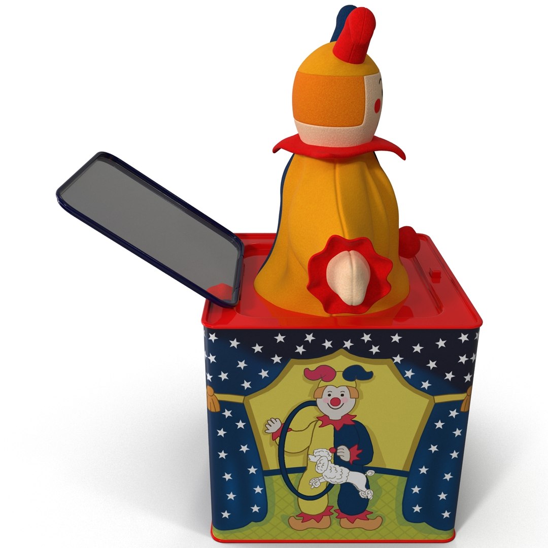 Jack Box Toy 3d Model