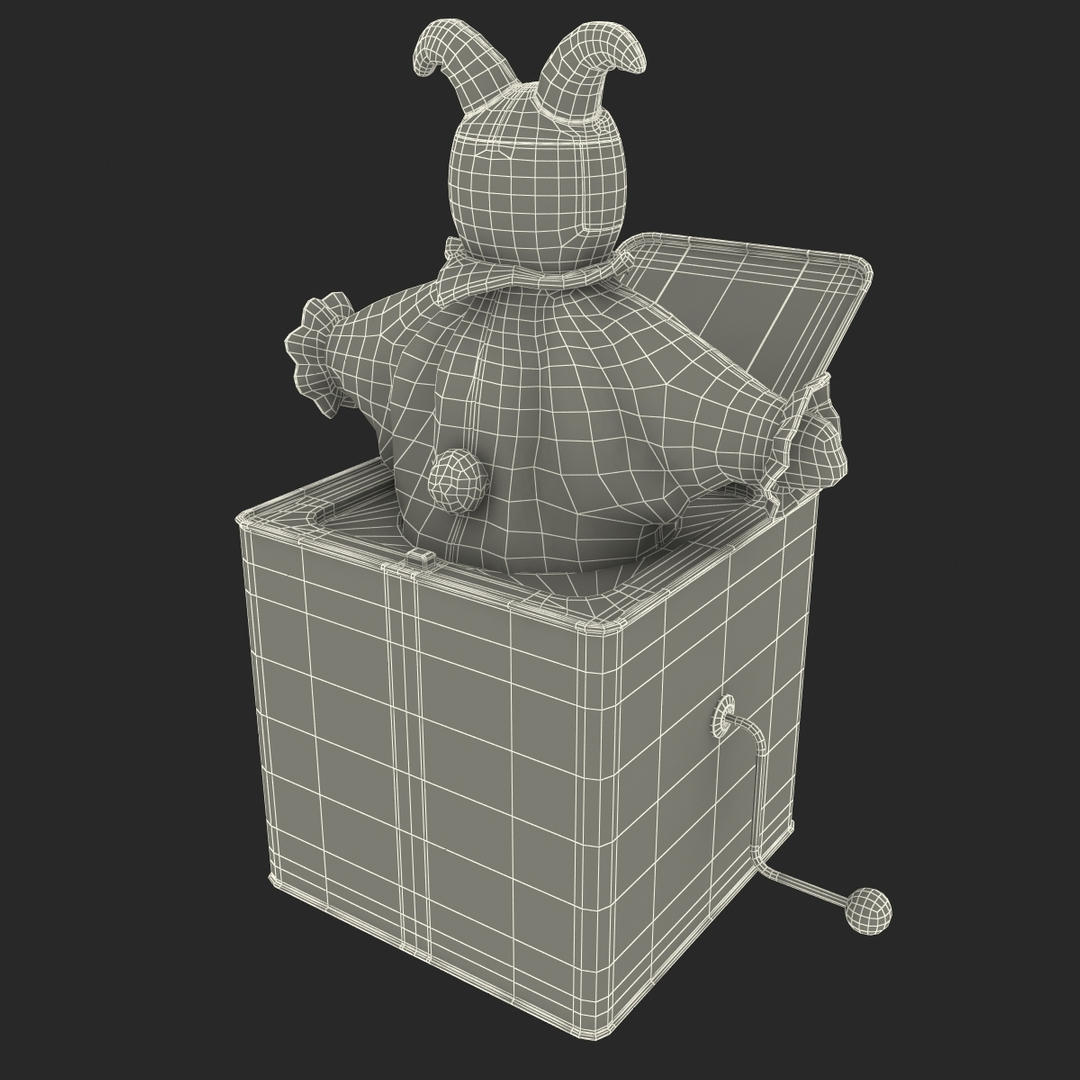 Jack Box Toy 3d Model
