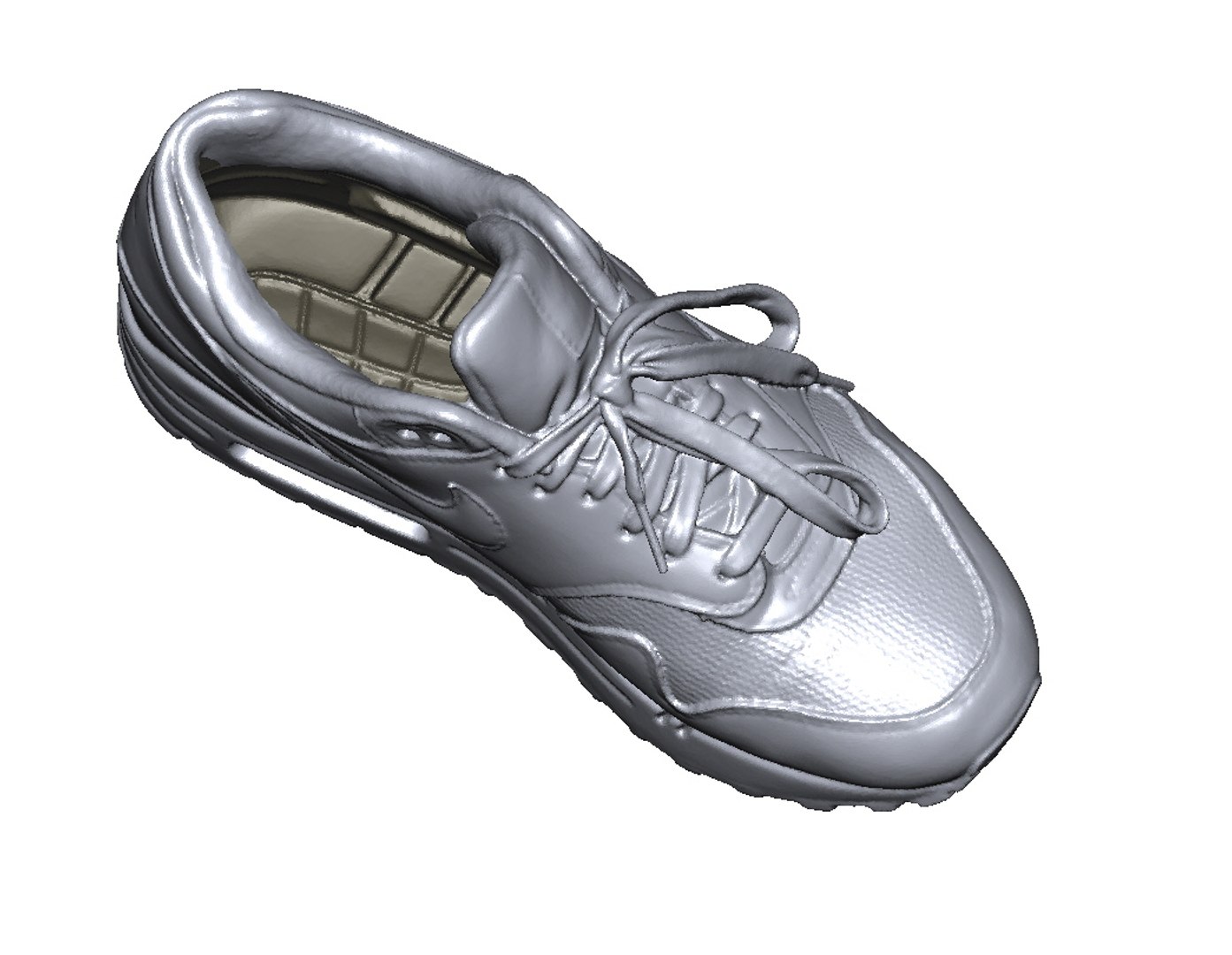 Realistic Shoe 3D Model - TurboSquid 1429543